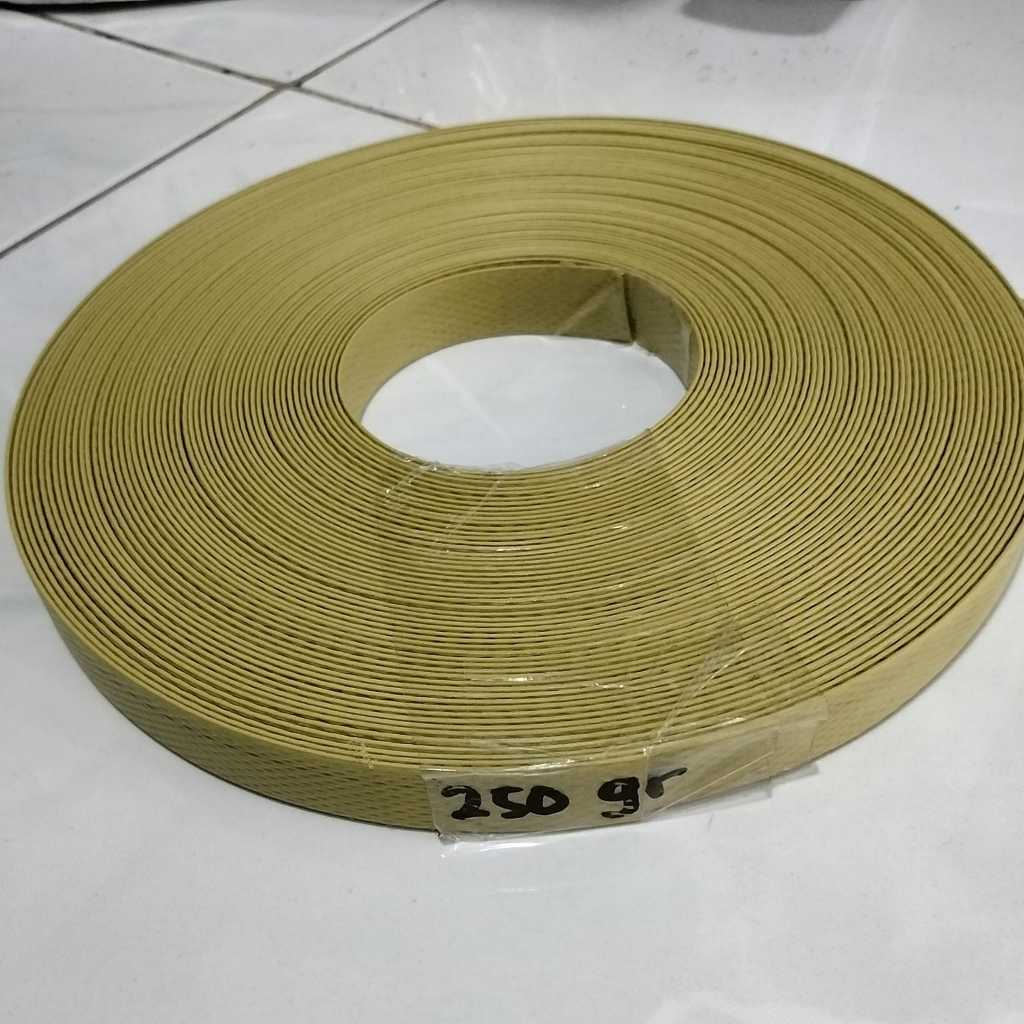 Jual Tali Strapping Band warna kuning lebar 12mm berat 250gr | Shopee ...