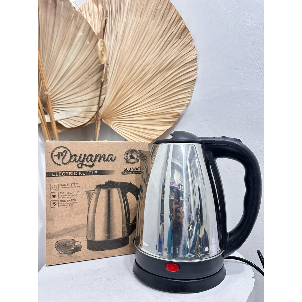 Jual Kettle listrik atau teko listrik merk mayama | Shopee Indonesia