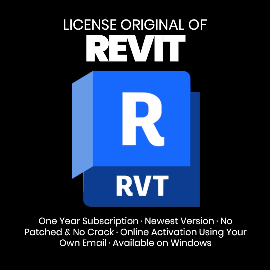Jual Revit Original License 1 Tahun - No Crack, No Patch, 100% Lisensi ...