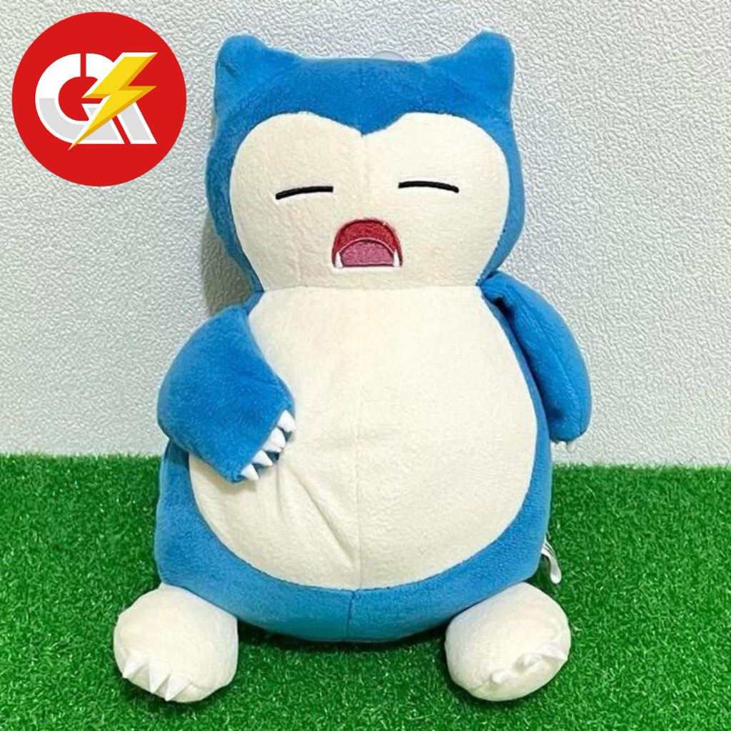 Jual Boneka Plush Official Pokemon Snorlax Mascot Original Pocket ...