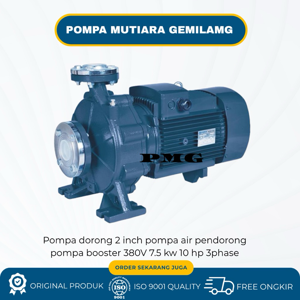 Jual Pompa dorong 2 inch pompa air pendorong pompa booster 380V 7.5 kw ...