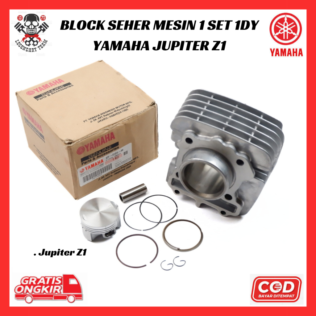 Jual Block Seher Mesin 1 Set Yamaha Jupiter Z1 Injeksi - Vega Force ...