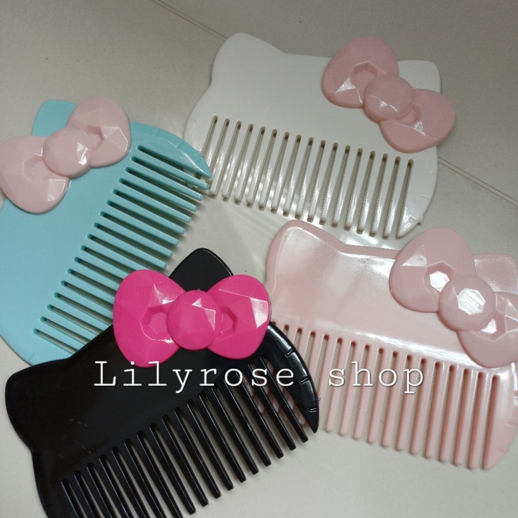 Jual Sisir kepala HELLO KITTY pita 0012 | Shopee Indonesia