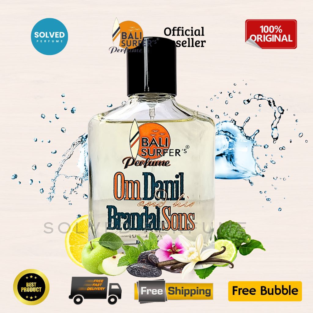 Jual Bali Surfers Perfume BSP Om Danil and His Brandal Sons Eau De ...