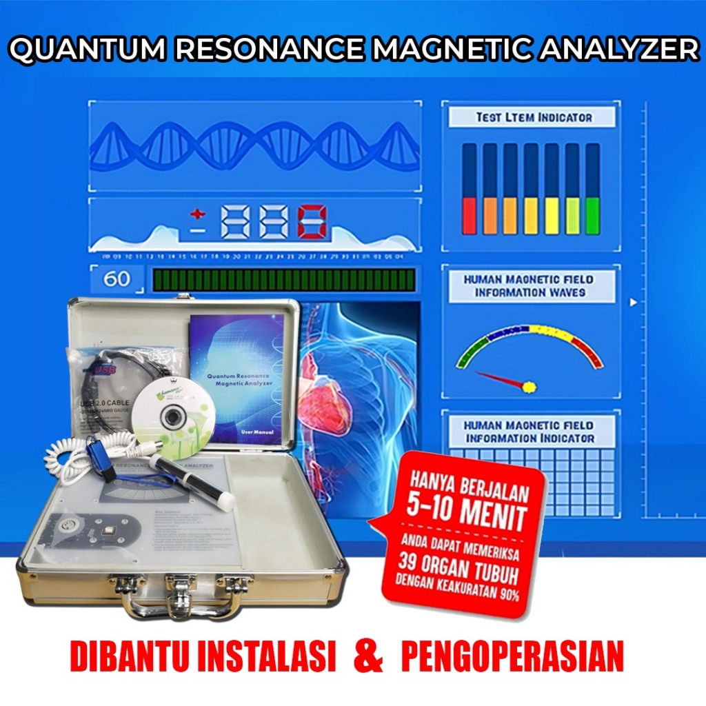 Jual [ GARANSI 365 TAHUN ] READY STOK! QRMA QUANTUM RESONANCE MAGNETIC ...