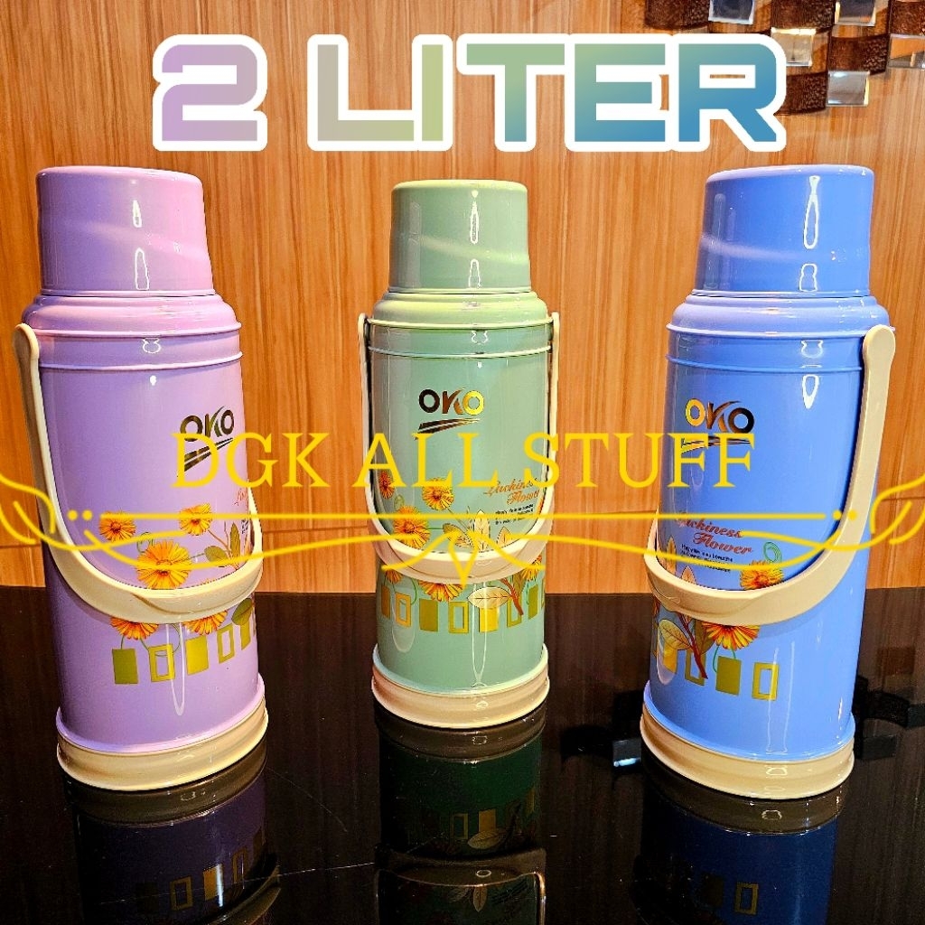 Jual Termos Thermos Air Panas Dingin Vacuum Vacum Flask 2 Liter 2L 2 L ...