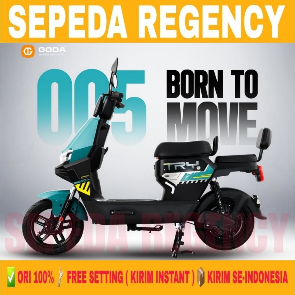 Jual Sepeda Listrik GODA TRY GD 005 Electric Bike Power 650 Watt ...
