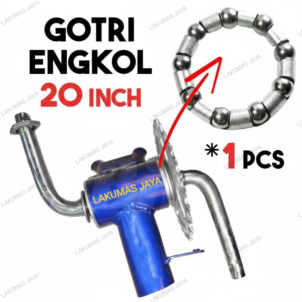 Jual Pelor Gotri Sarang 5/16 x 9 Sepeda BMX 20 Gir Langsung Engkol kom ...