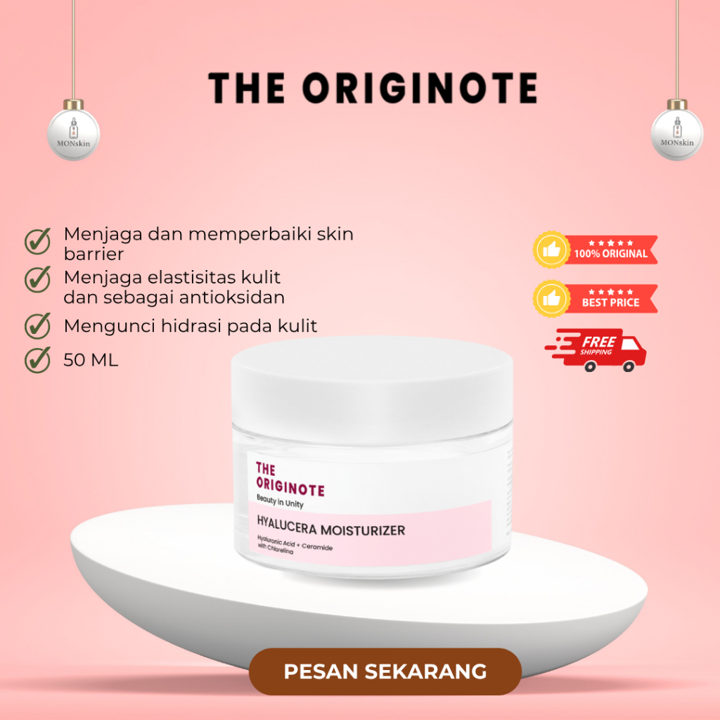 Jual MONSKIN The Originote Hyalucera Moisturizer Gel Pelembab Wajah ...
