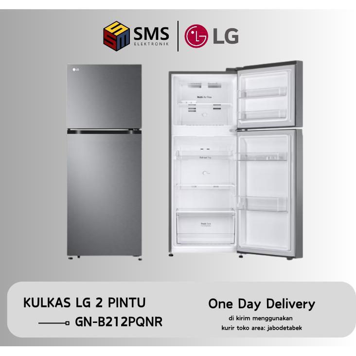 Jual LG Kulkas 2 Pintu GN-B212PQNR Inverter 235L Kapasitas Besar Veggie ...