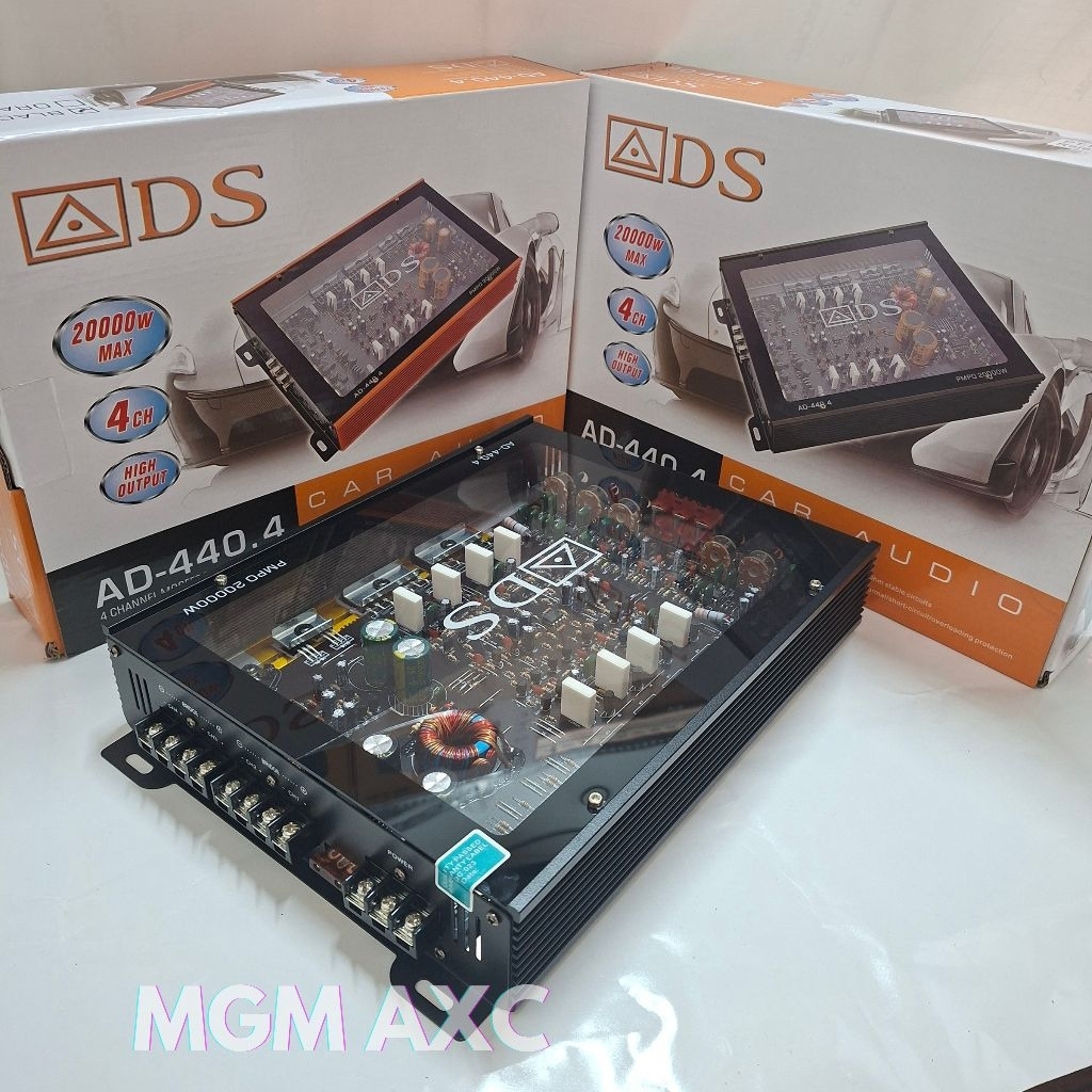 Jual Power Amplifier ADS AD-440.4 - 4 Channel | Shopee Indonesia