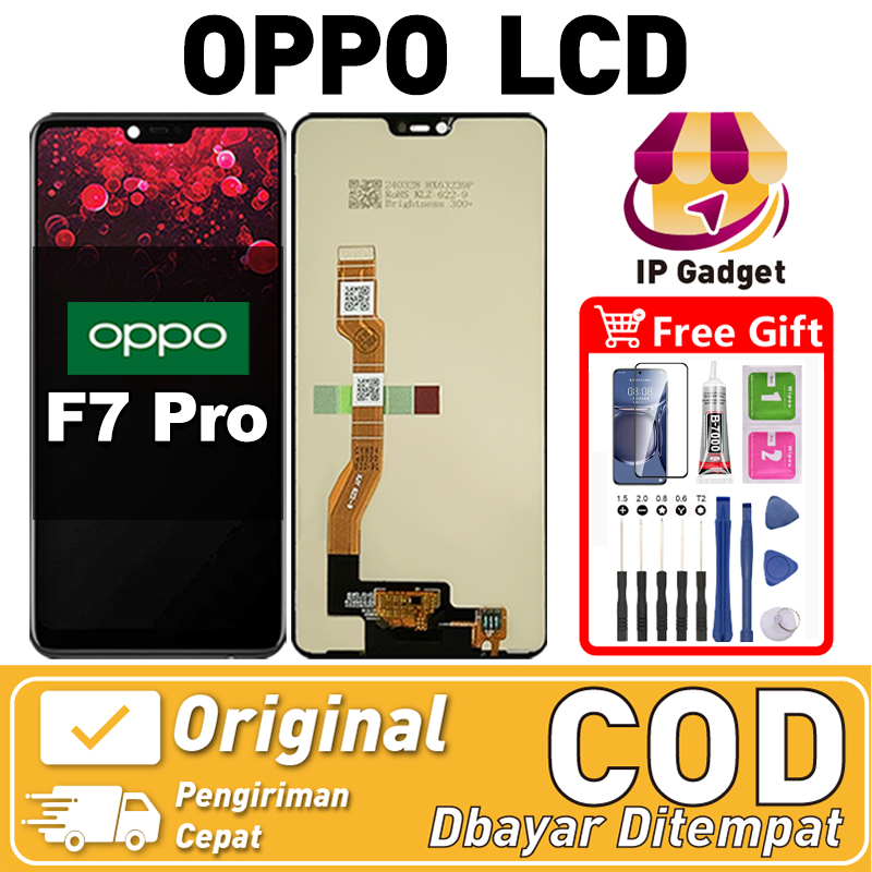 Jual Original Lcd FOR OPPO F7 PRO Original 100% fullset ori asli Layar ...