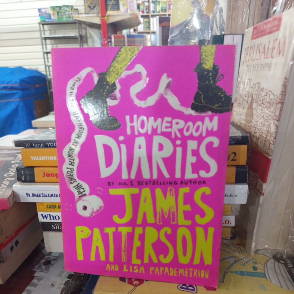 Jual buku novel homeroom diaries James Patterson buku novel bahasa ...