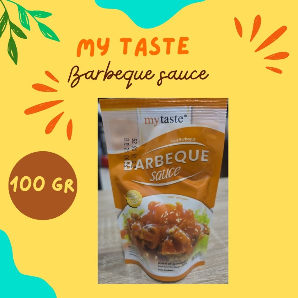Jual MY TASTE BARBEQUE SAUCE 100 GRAM - HALAL | Shopee Indonesia