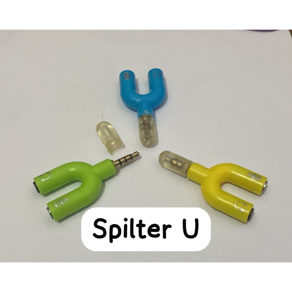 Jual SPLITTER U / SPLITTER AUDIO U | Shopee Indonesia