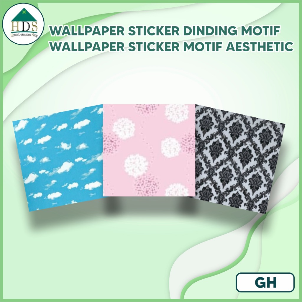Jual Wallpaper Stiker Dinding Motif Awan Langit Plafon Biru Sky Ukuran ...