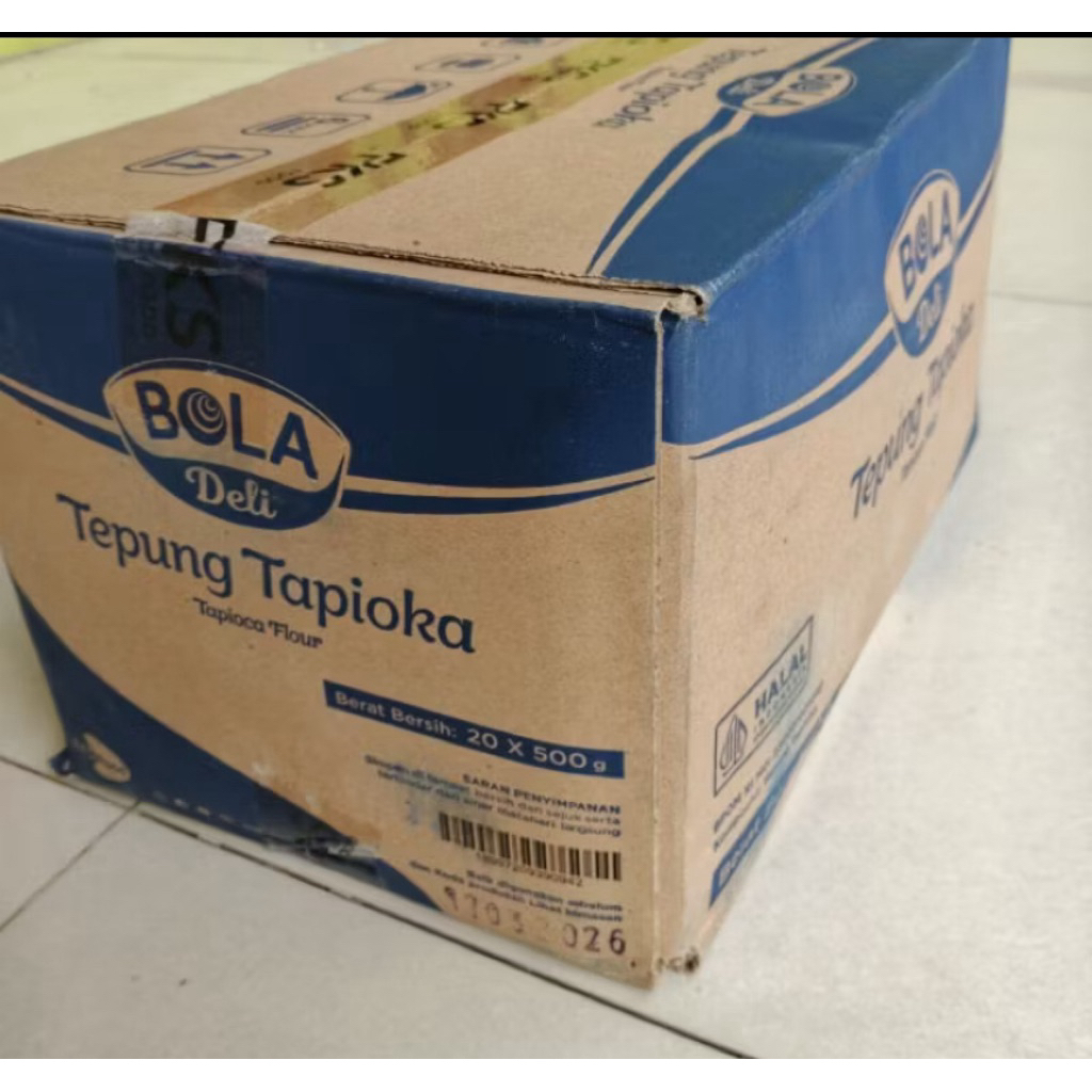 Jual tepung tapioka bola deli 500gr DUS | Shopee Indonesia