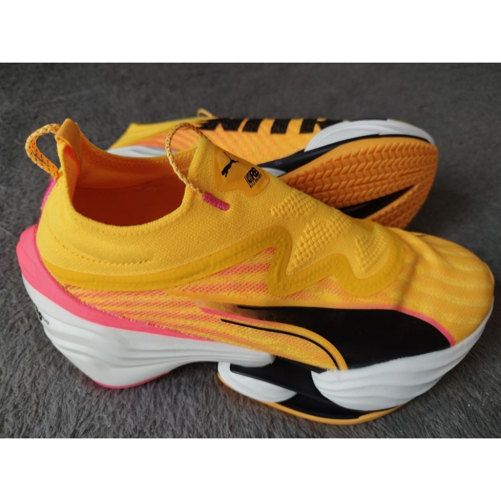 Jual Sepatu Running Puma Fast RB Nitro Elite Orange Black Size 41 ...