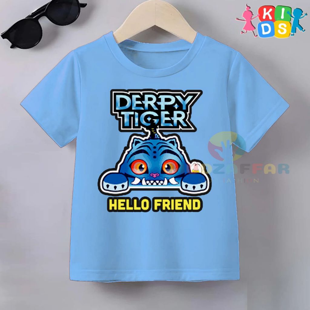 Jual BAJU KAOS ANAK ANAK TERBARU KPOP DEMON HUNTERS DERPY TIGER HELLO ...