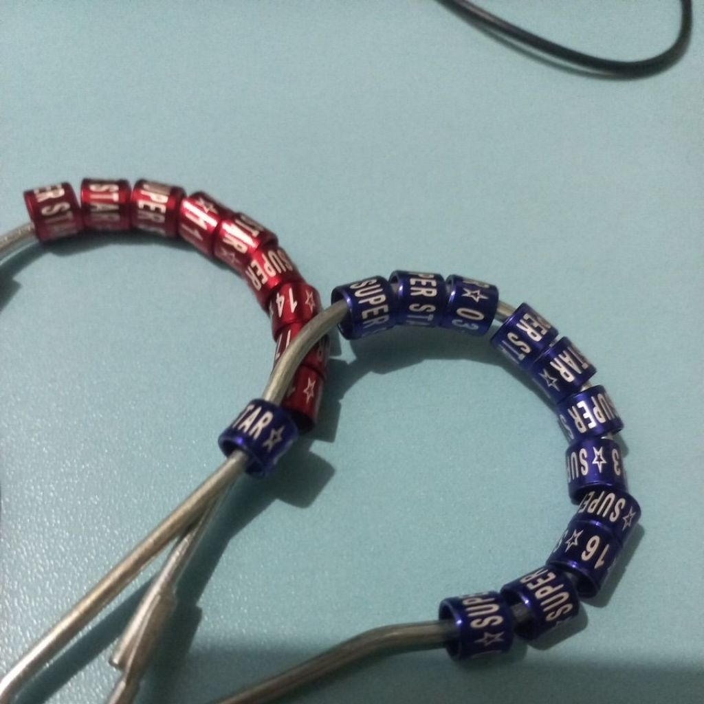 Jual Ring burung Eceran ukuran 5,5 mm bisanya buat cendet dewasa ...