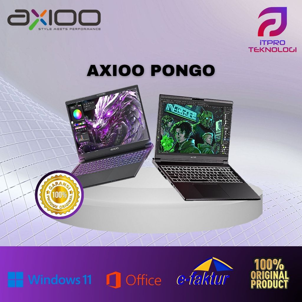 Jual AXIOO PONGO STUDIO X ULTRA 9-275HX Nvidia RTX5070TI 32GB 1TB 16 ...