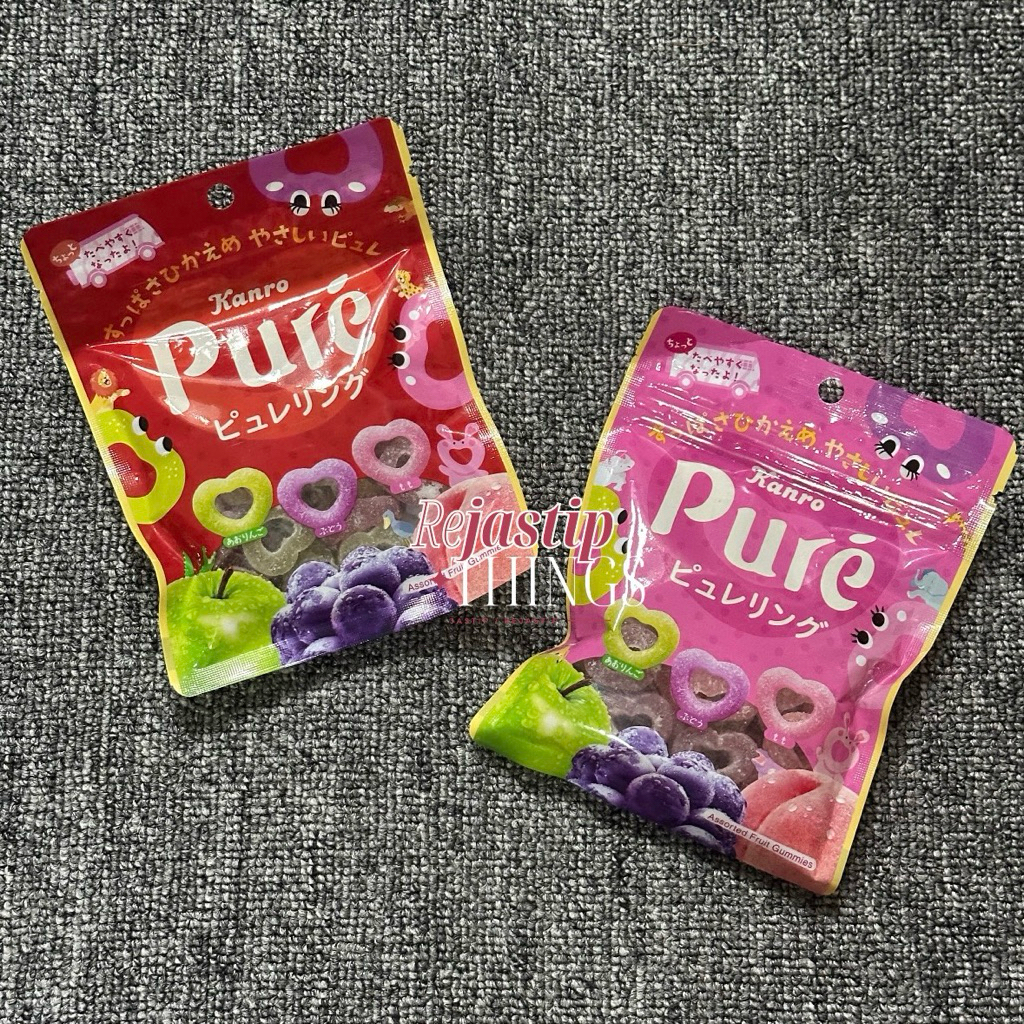 Jual [READY] Kanro Pure Gummy Love Assorted Flavor | Original Japan ...
