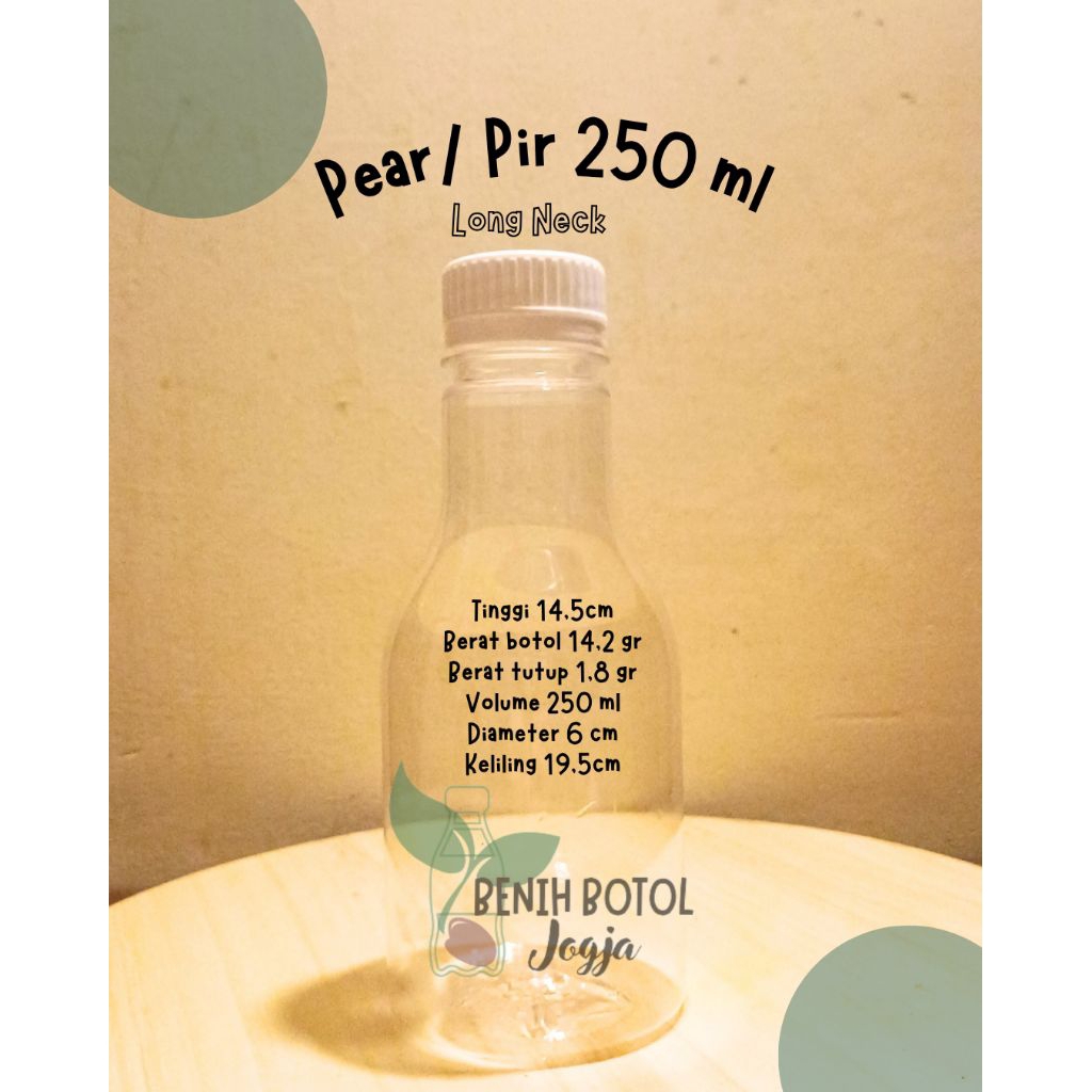 Jual Botol Pir 250 ml botol pear | Shopee Indonesia