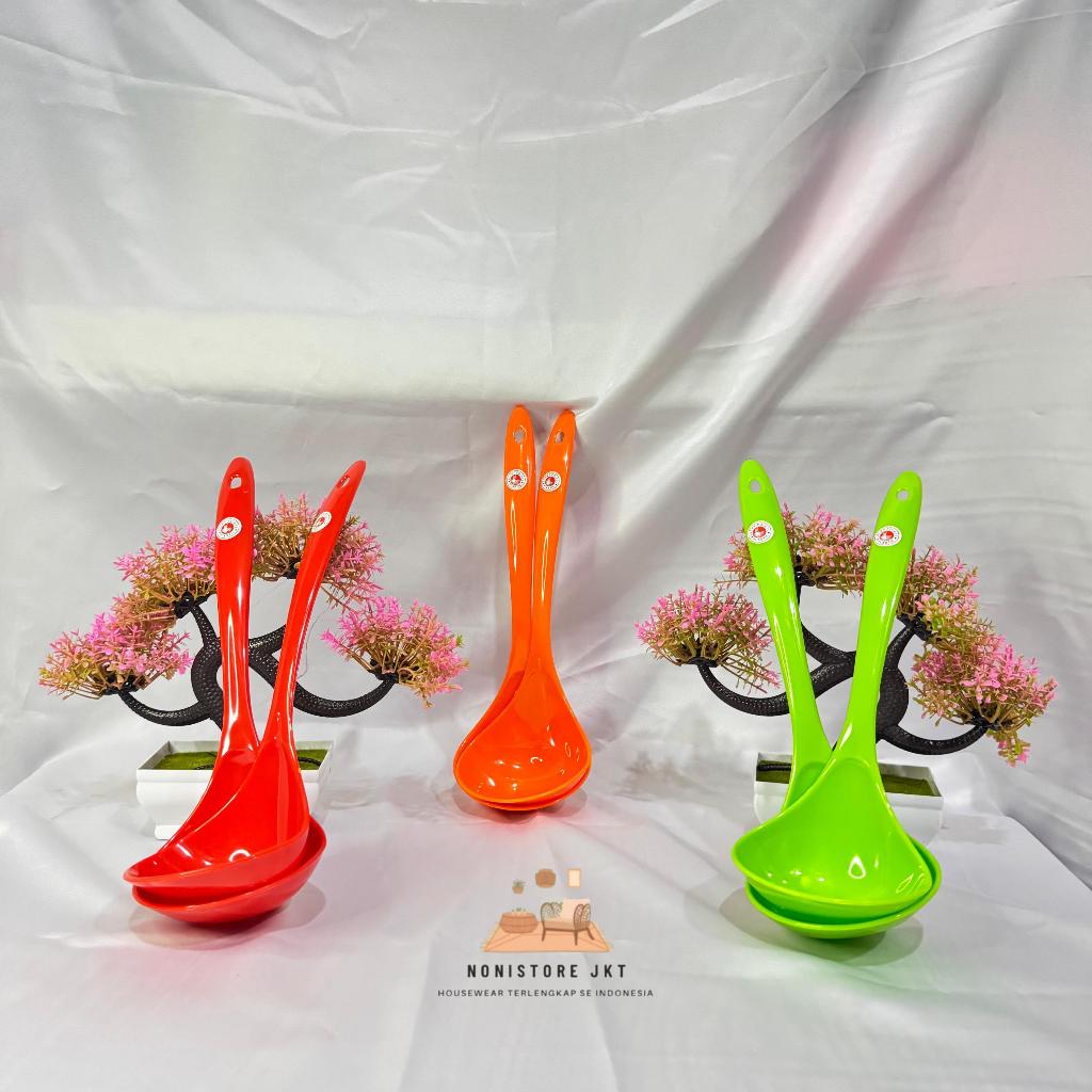 Jual CENTONG SAYUR MELAMIN / CENTONG SAYUR LUCKY/ IRUS SAYUR MELAMINE ...