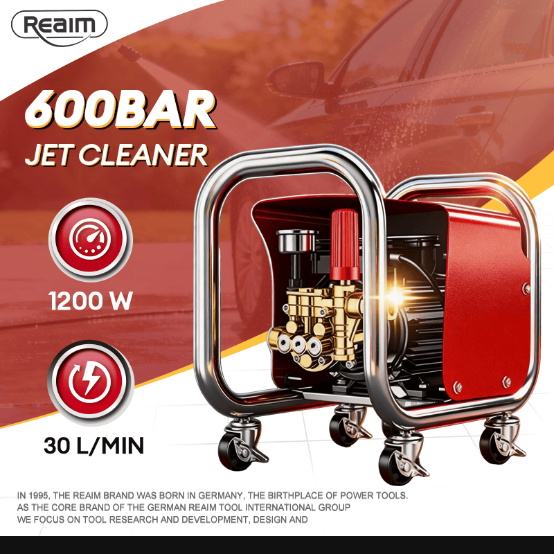 Jual Reaim High Pressure Jet Cleaner - 900Bar Tekanan Tinggi, 800W ...