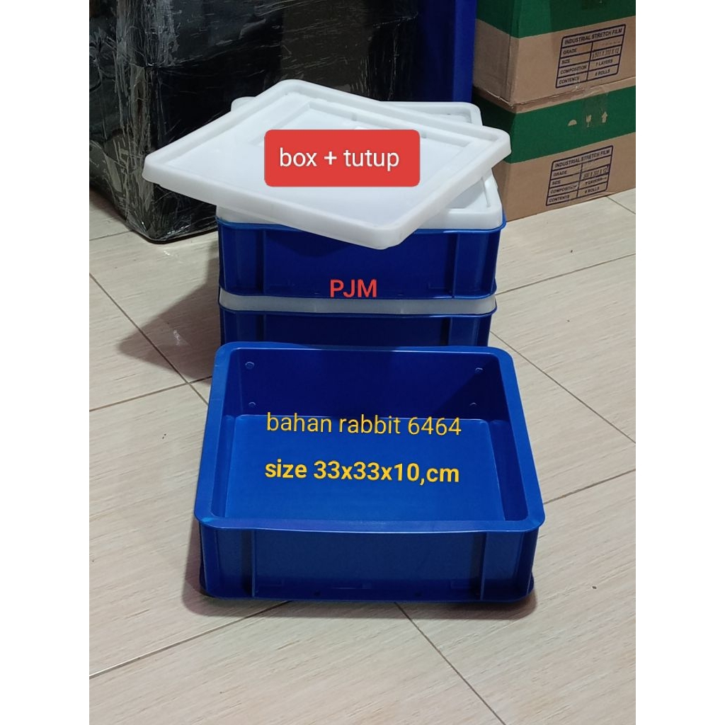Jual Box Bahan Rabbit 6464 Uk 33x33x10,cm box + tutup | Shopee Indonesia