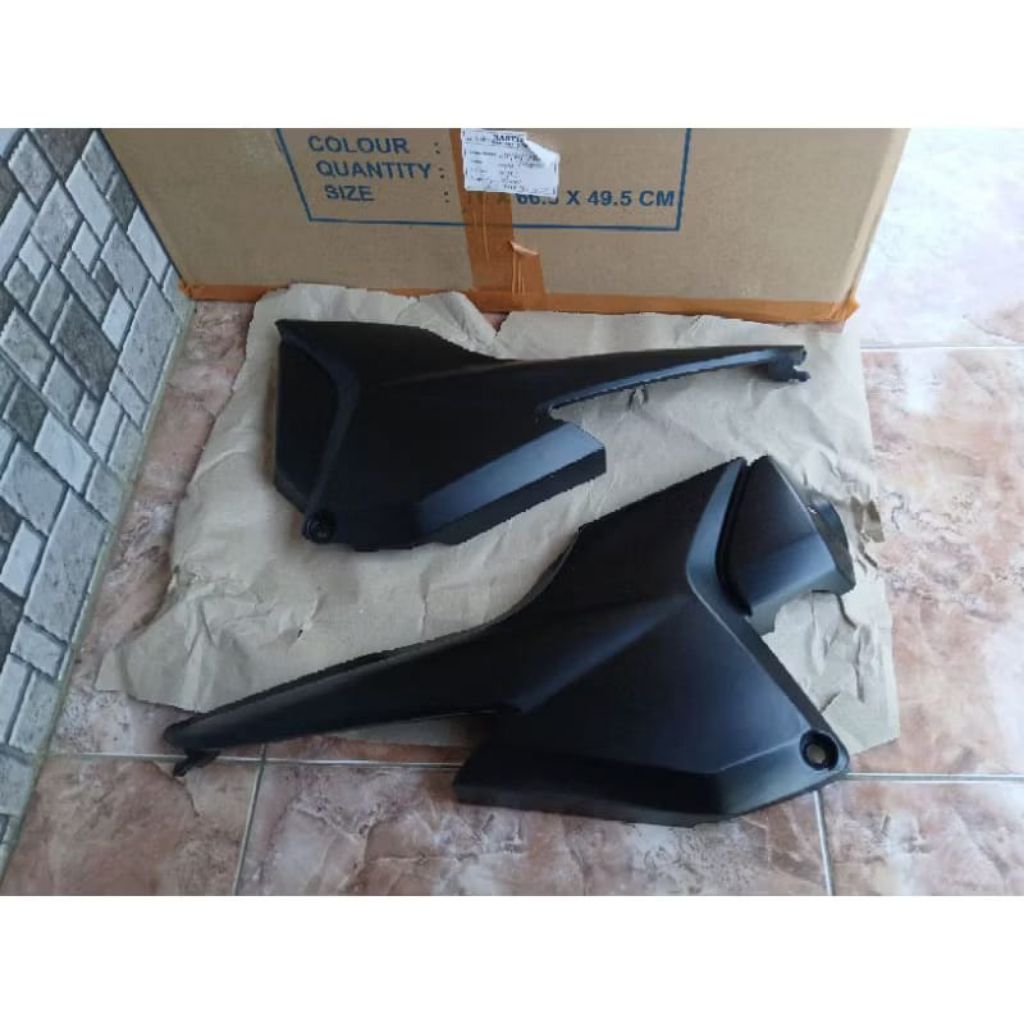 Jual Box aki tutup aki megapro new megapro primus warna hitam doff ...