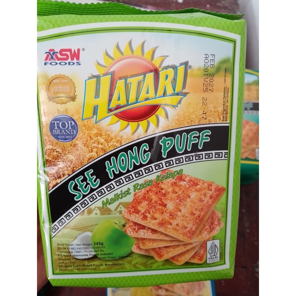 Jual Hatari see Hong puff rasa kelapa | Shopee Indonesia