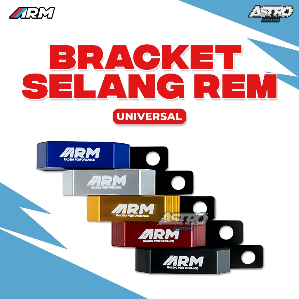 Jual Bracket Selang Rem Asli CNC Vario Beat Nmax Aerox Scoopy Mio Fino ...