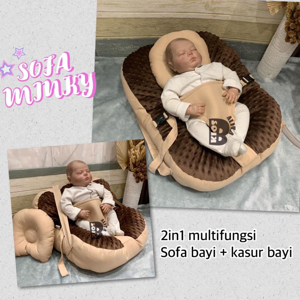 Jual PREMIUM MULTIFUNGSI KASUR BAYI BISA JADI SOFA BAYI BAHAN MINKY ...