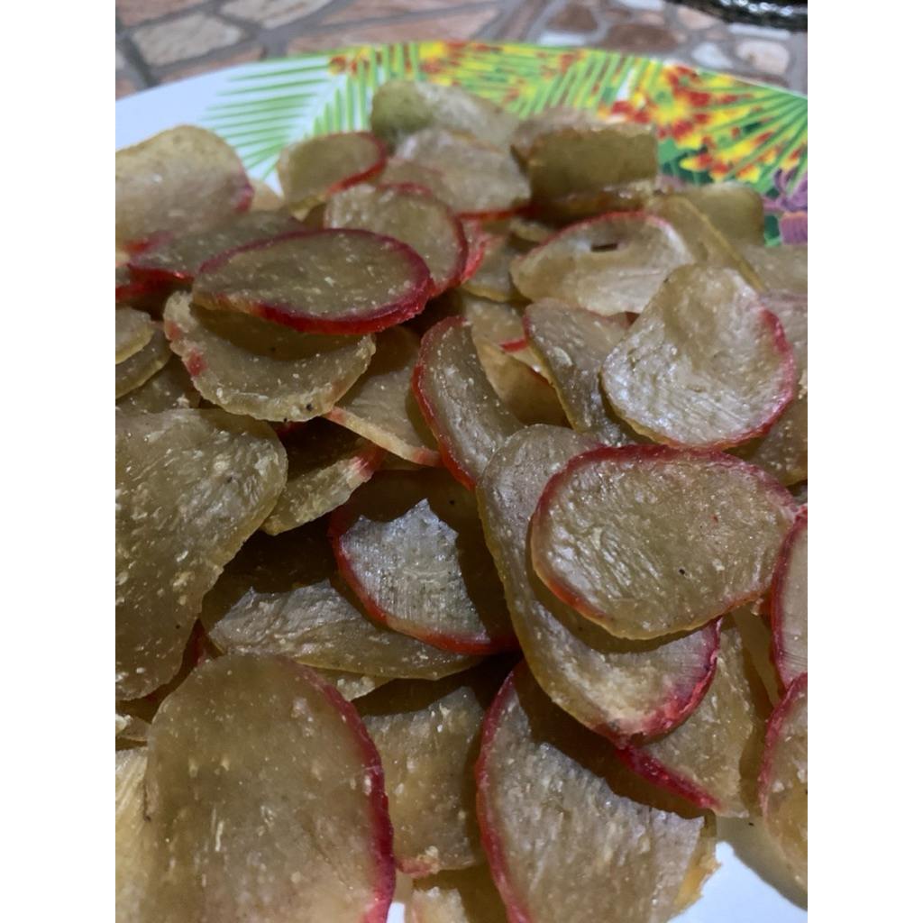 Jual krupuk ecer/krupuk bibir/krupuk tempe 100g 250g 500g 1kg | Shopee ...