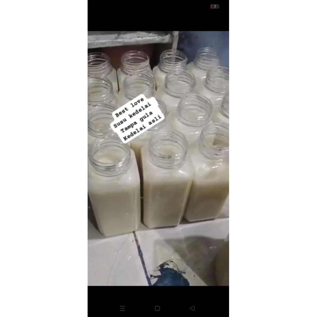 Jual susu kedelai 100% susu murni tanpa gula | Shopee Indonesia