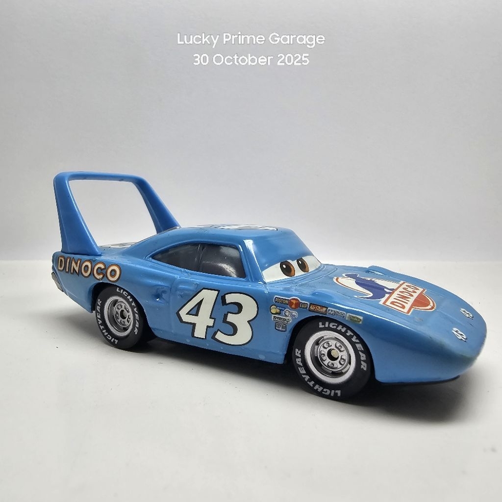 Jual Disney pixar cars King Dinoco model 1970 Plymouth superbird ...