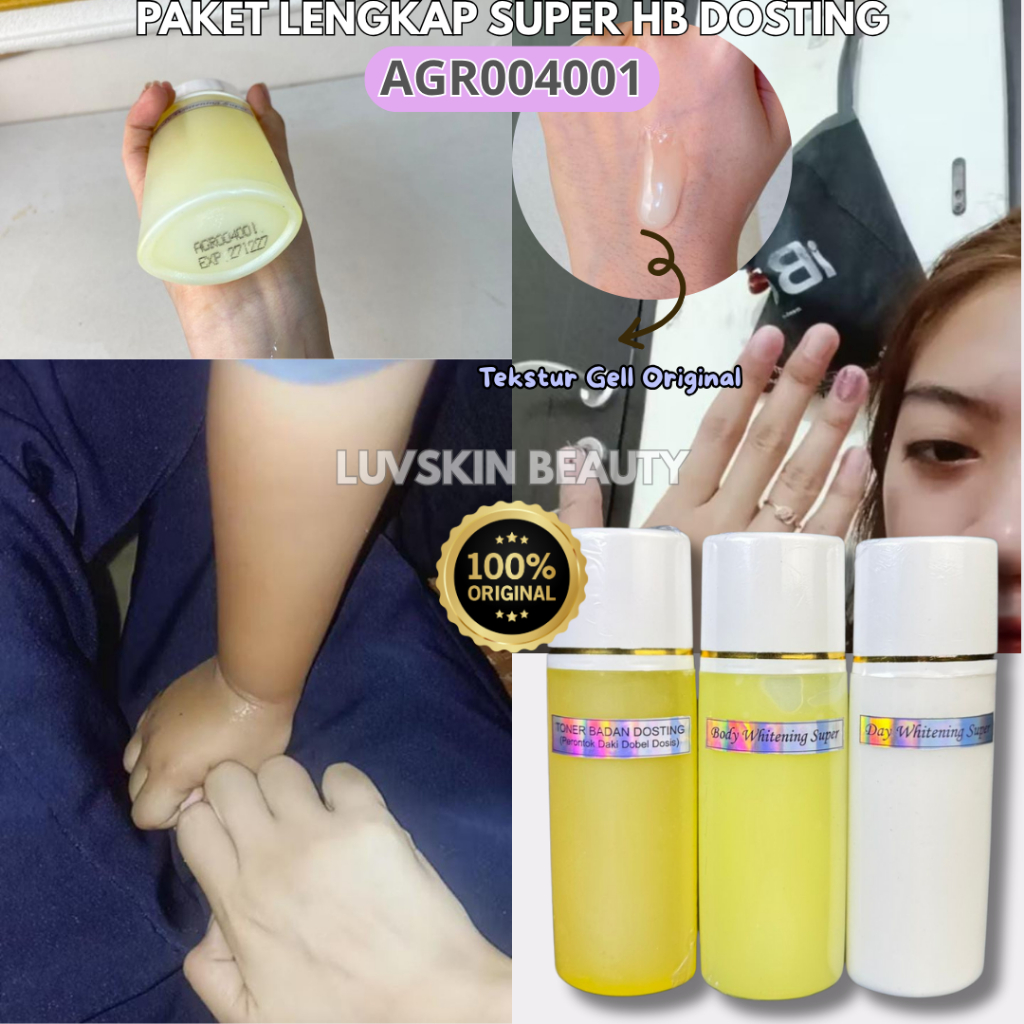 Jual PAKET HB DOSTING AGR004001|HB SUPER DOSIS TINGGI WHITENING AROMA ...