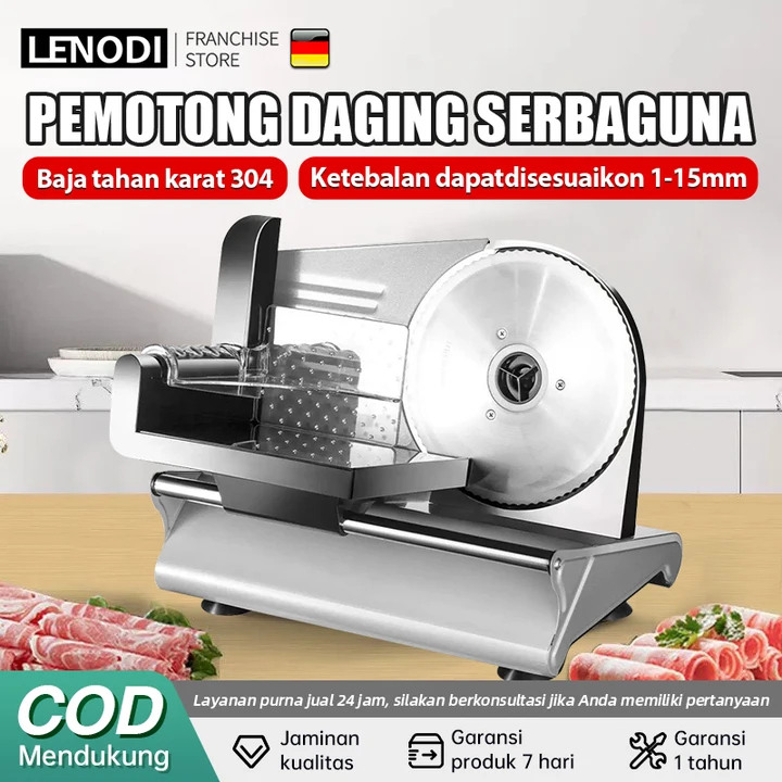 Jual Meat Slicer Otomatis Sayuran Pemotong Daging Beku Mesin Pengiris ...
