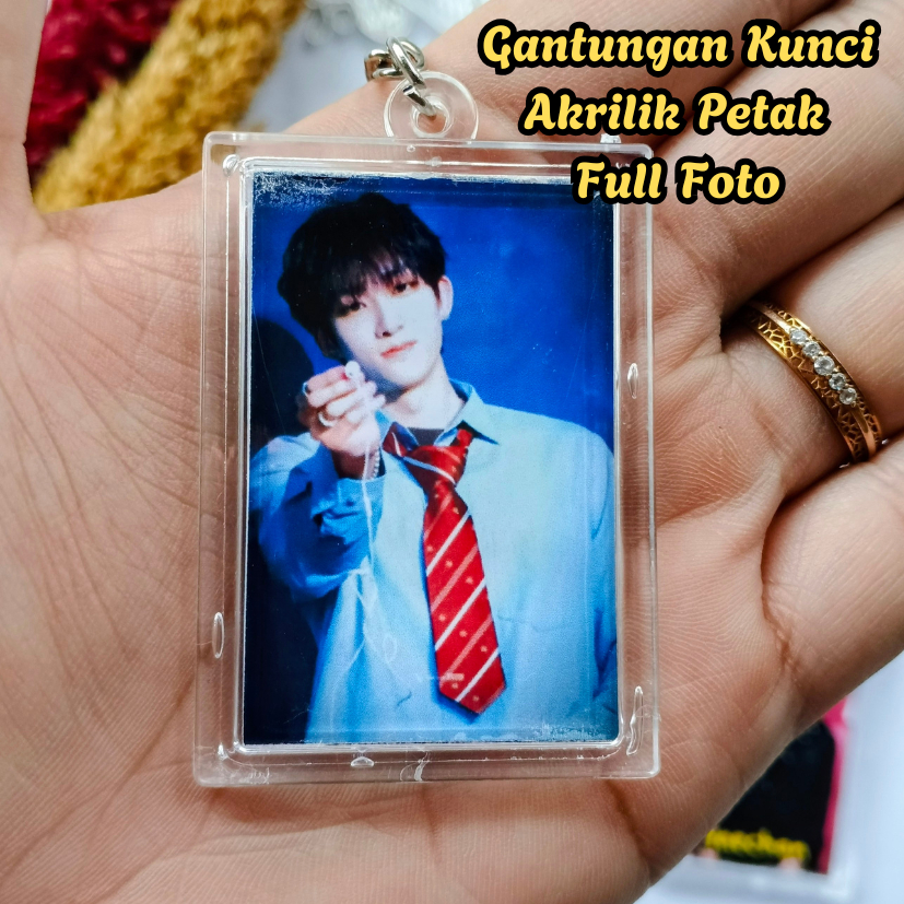 Jual [CUSTOM] Gantungan Kunci Akrilik Petak FULL FOTO I Keychain Foto ...