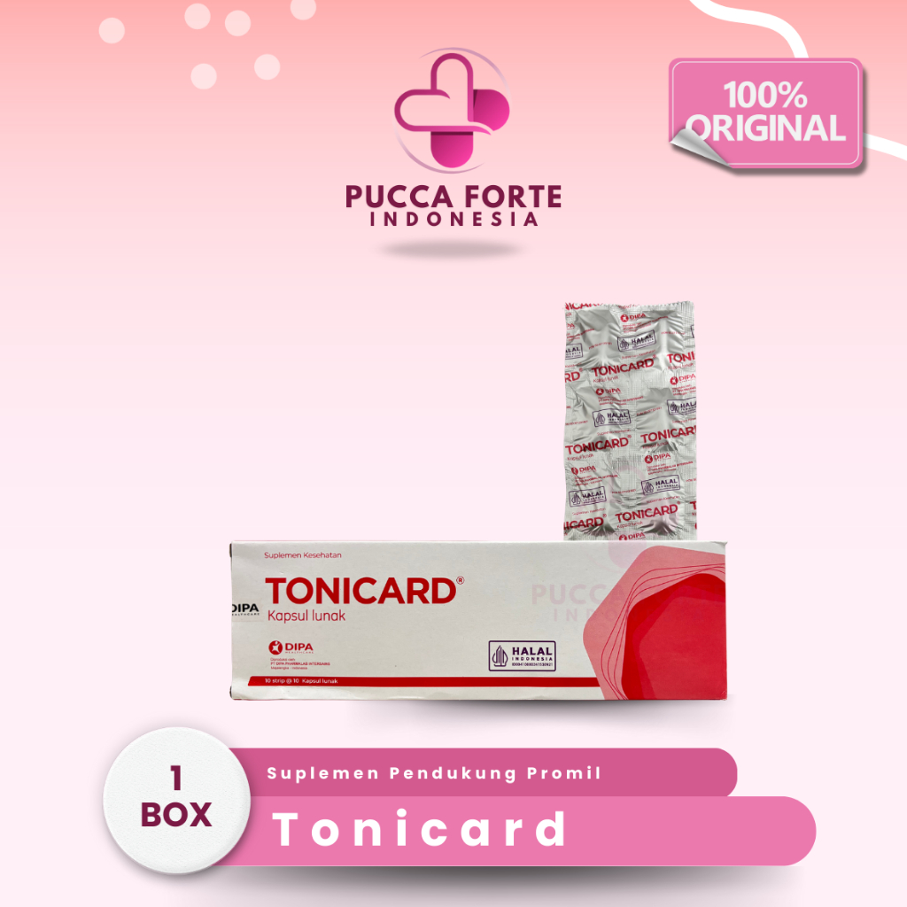 Jual Tonicard (Box) - Suplemen pendukung promil dan menjaga kesehatan ...