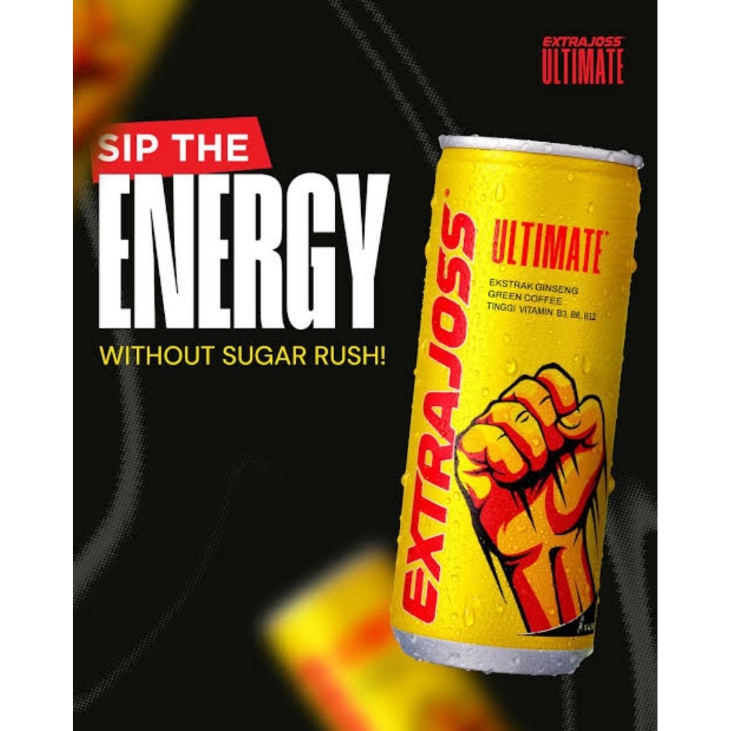 Jual Extra Joss Ultimate - Energy Drink, Green Coffee, dan Less Sugar ...