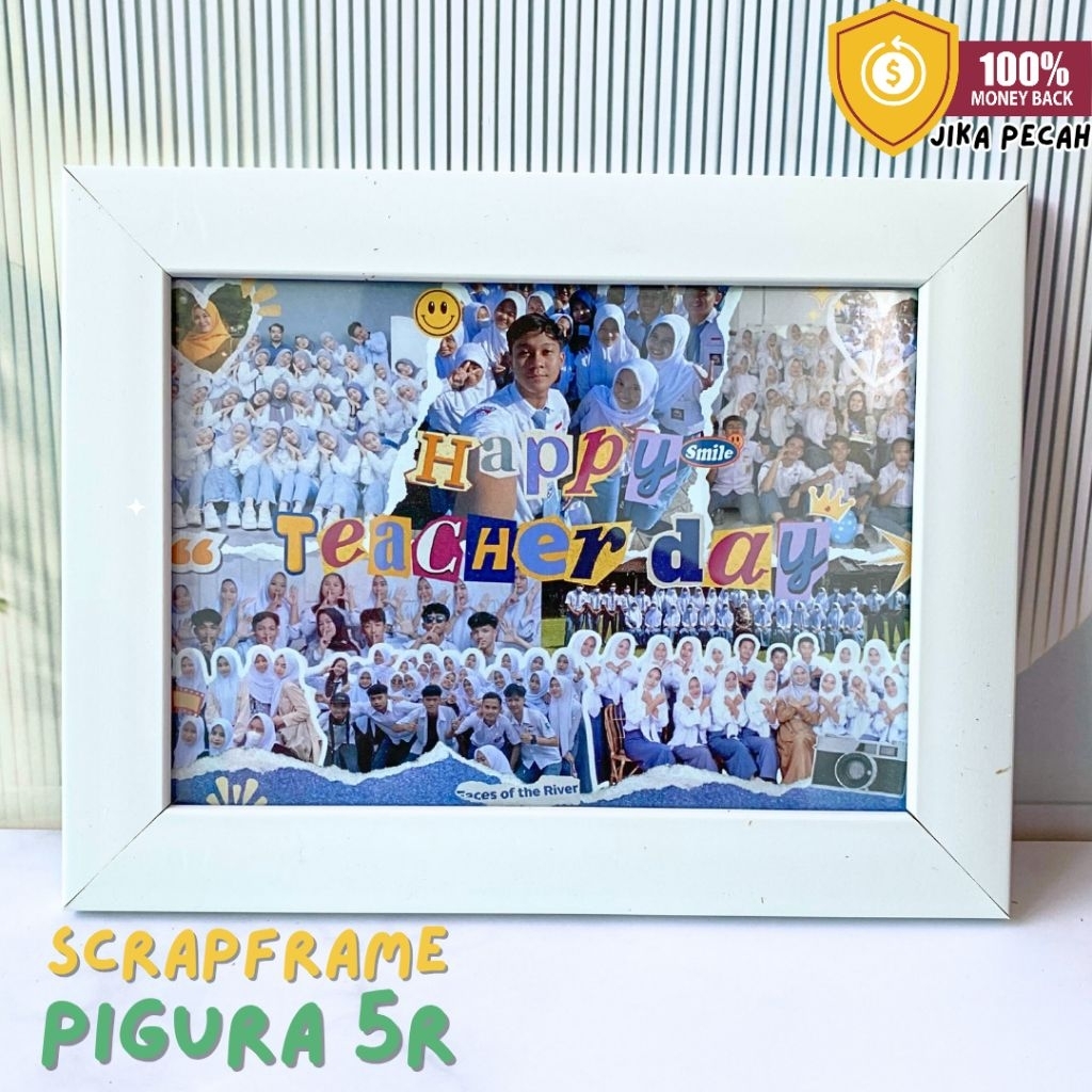 Jual WORDGIFT CUSTOM FRAME 5R Hadiah Guru - Kado Hadiah Teacher's Day ...
