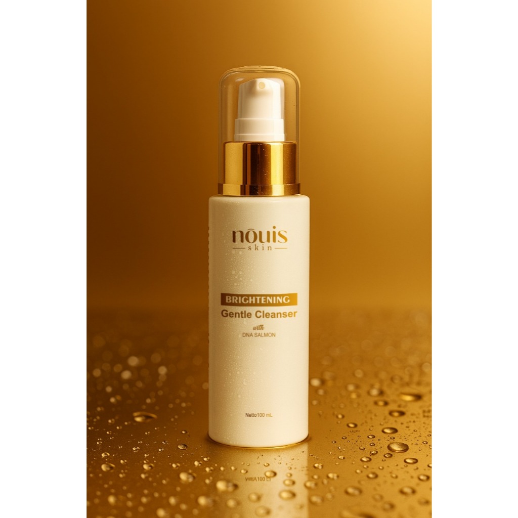 Jual Nouis Skin Brightening Gentle Cleanser With Dna Salmon | Shopee ...
