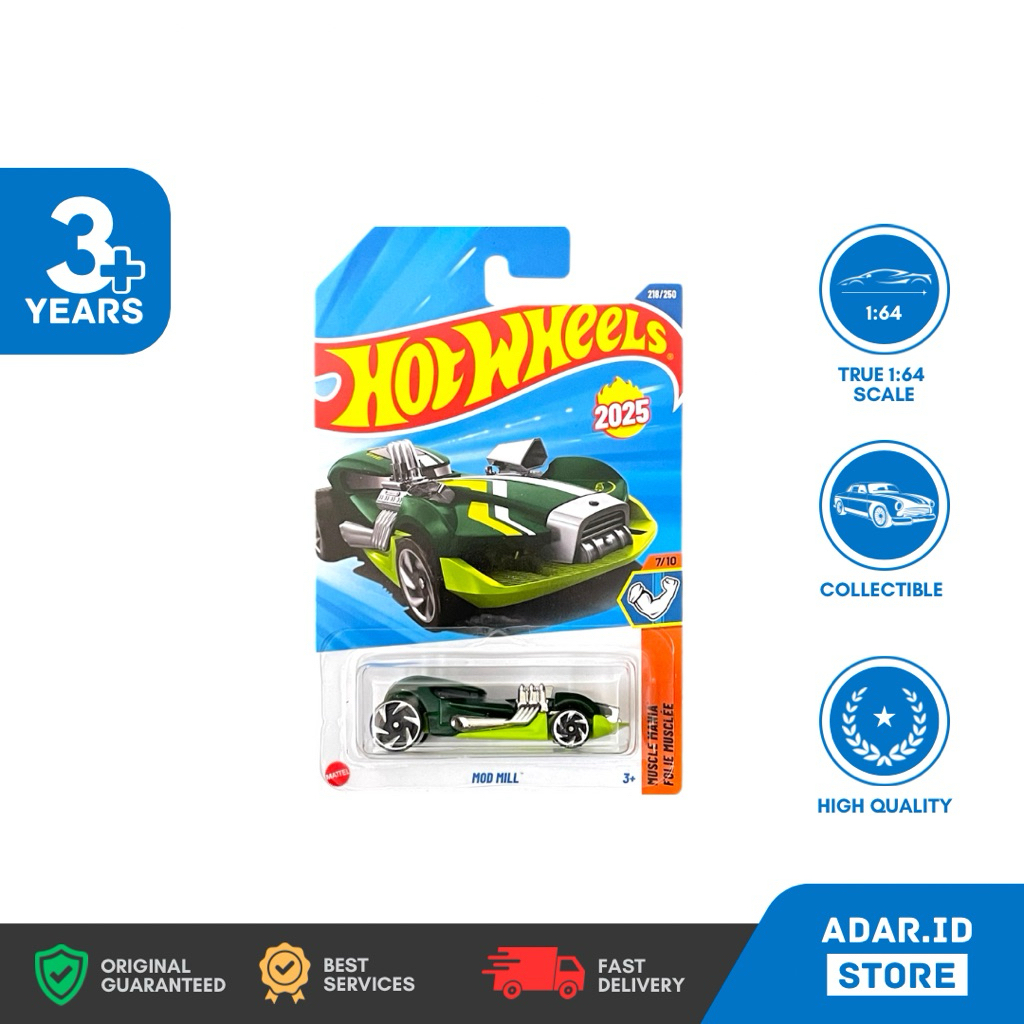 Jual HOT WHEELS - MOD MILL - MUSCLE MANIA 7/10 - HW REGULAR 218/250 ...