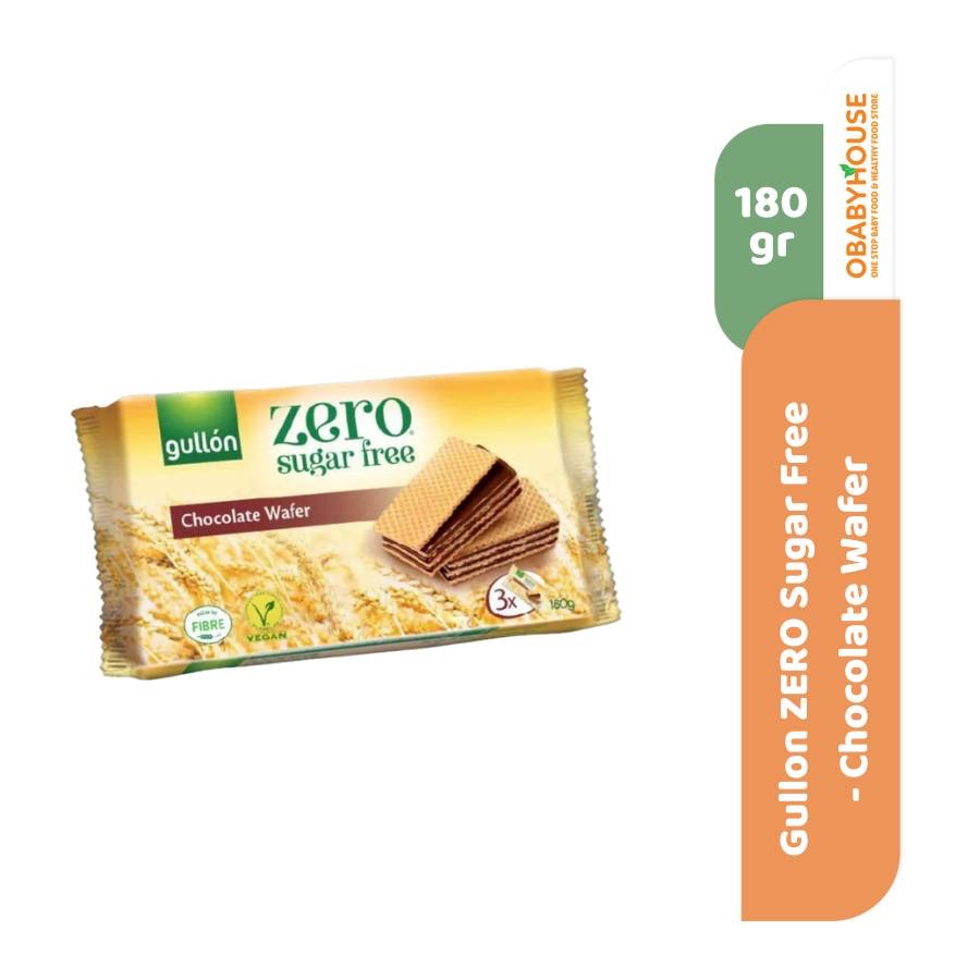 Jual Gullon ZERO Sugar Free - Chocolate Wafer 180 gr | Shopee Indonesia