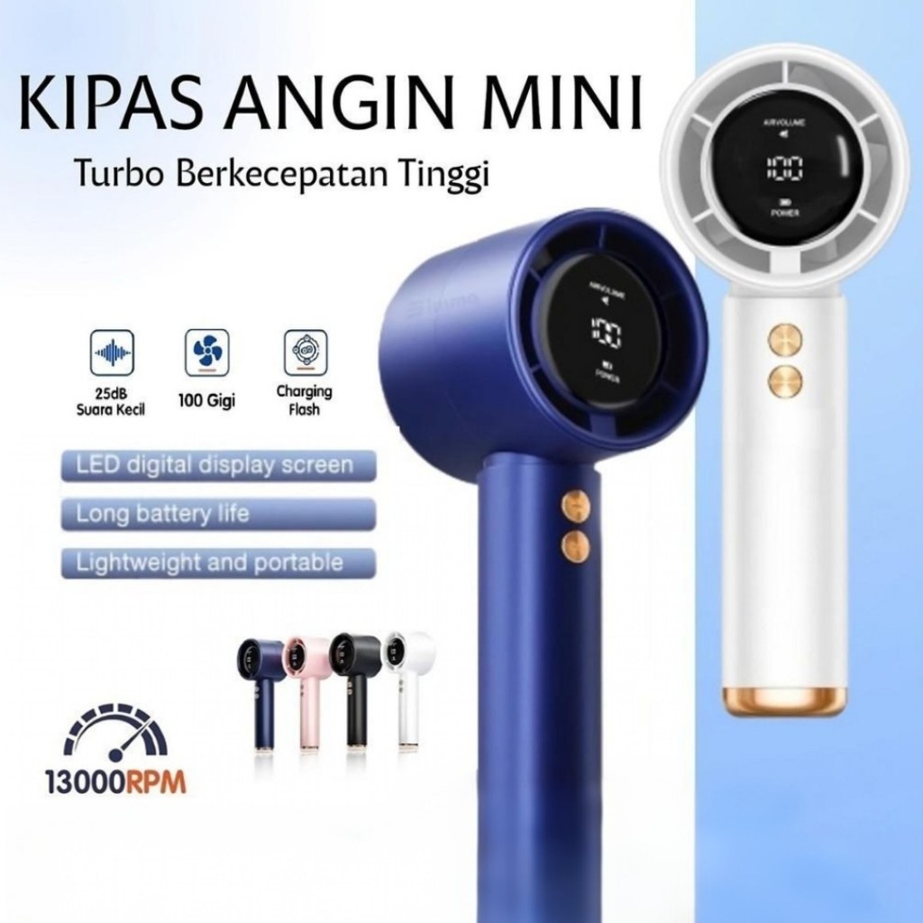 Jual High-speed kipas 100 Gear Wind kipas angin Digital Display ...