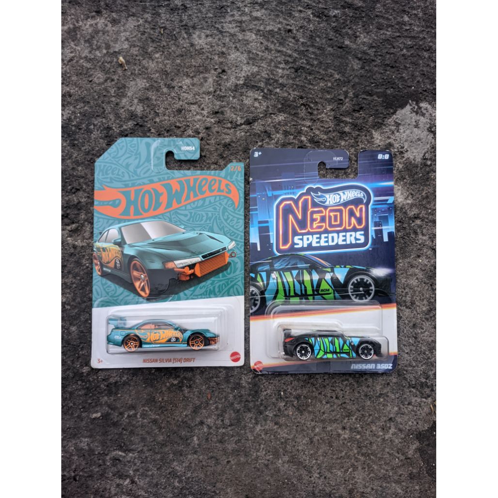 Jual Hotwheels Neon nisan 350z & Hw aniversary Nisan silvia S14 ...