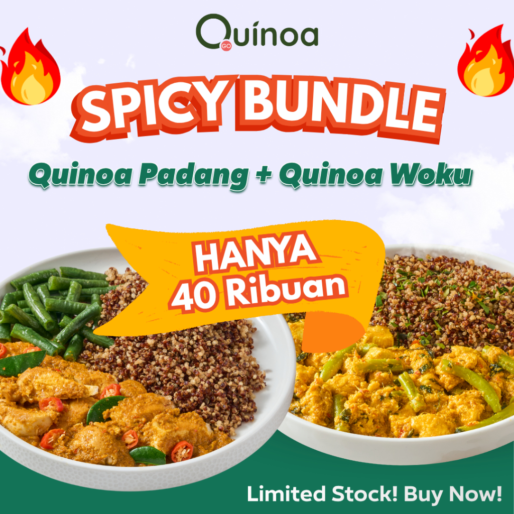 Jual QUINOA GO Paket Trial 2 rasa - Meal Prep Superfood Makanan Sehat ...