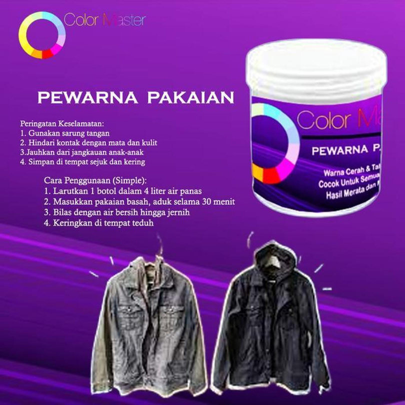 Jual Wantex Pewarna Pakaian Color Master Wantek 50gr Efektif Berubah ...